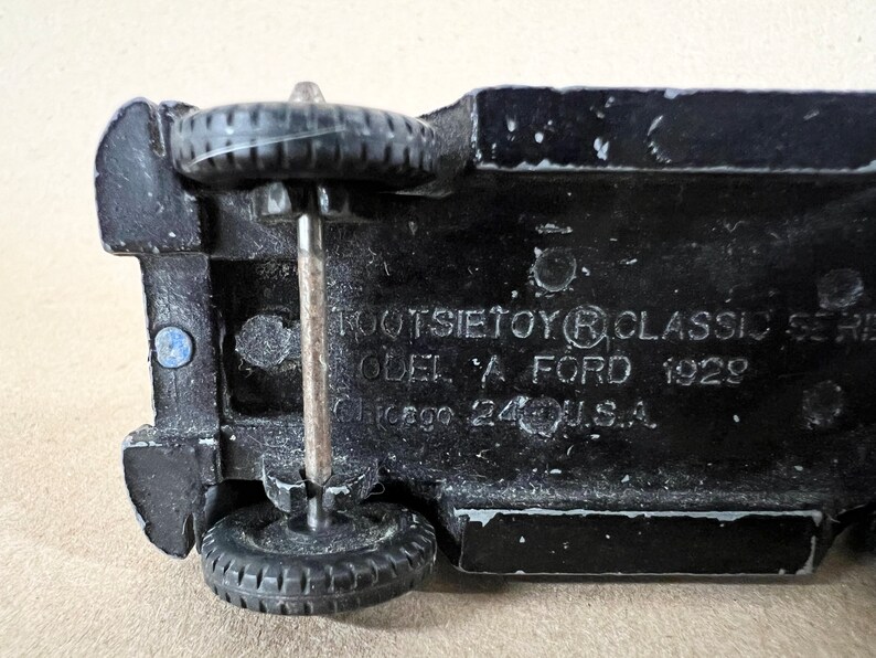 1974 Tootsie Model A Ford Coupe: Vintage Blue Toy Car - Etsy