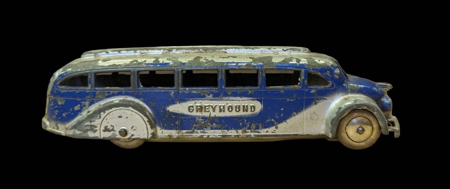 Tootsie Toy Greyhound Bus - Etsy