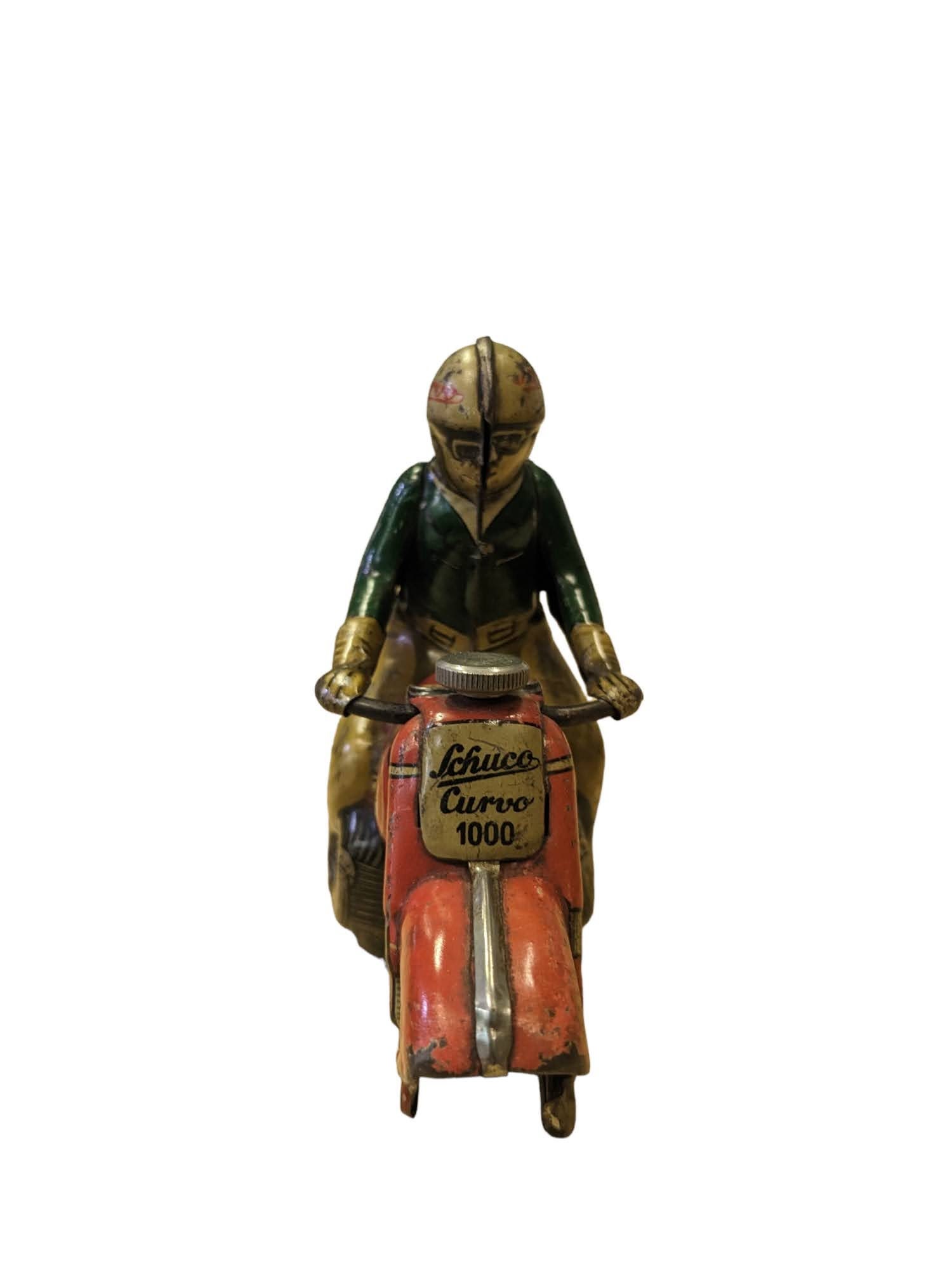 Wind up Schuco Curvo 1000 Motorcycle- Vintage From the 1940s - Missing ...