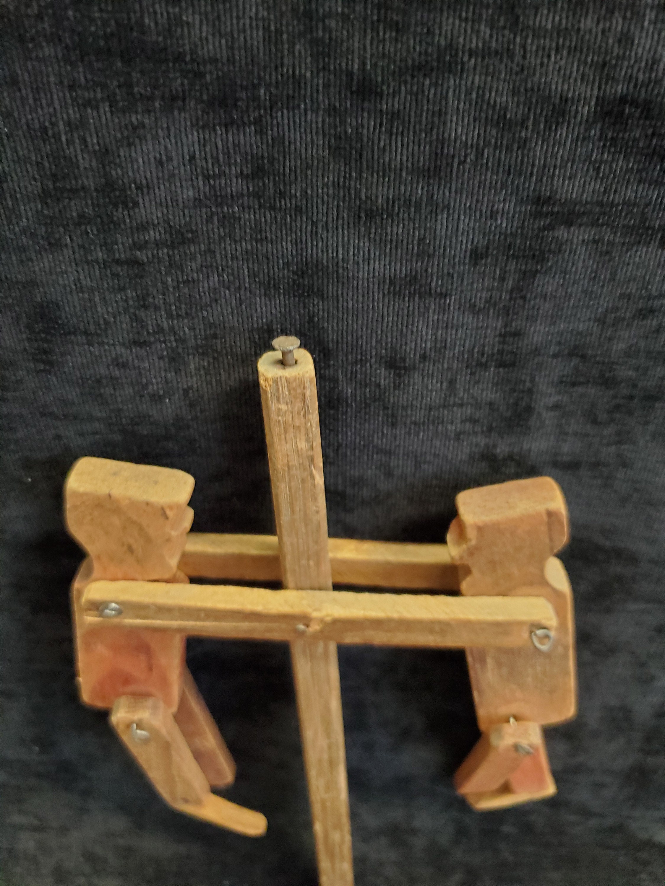 Wooden Swinging Kicking Vintage Ladder Toy - Etsy