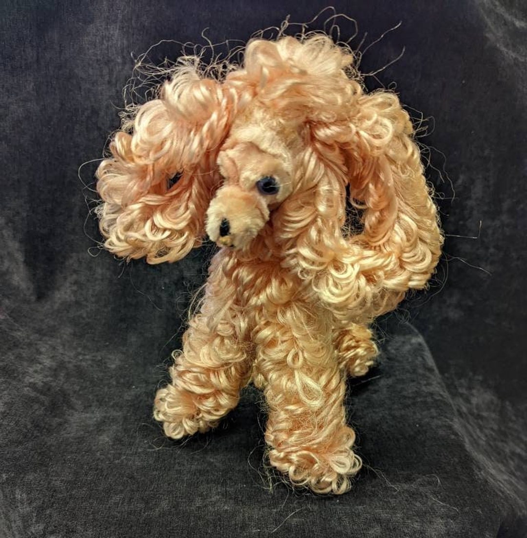 Curly Pink Chenille Poodle Pipe Cleaner Formed Vintage Toy - Etsy