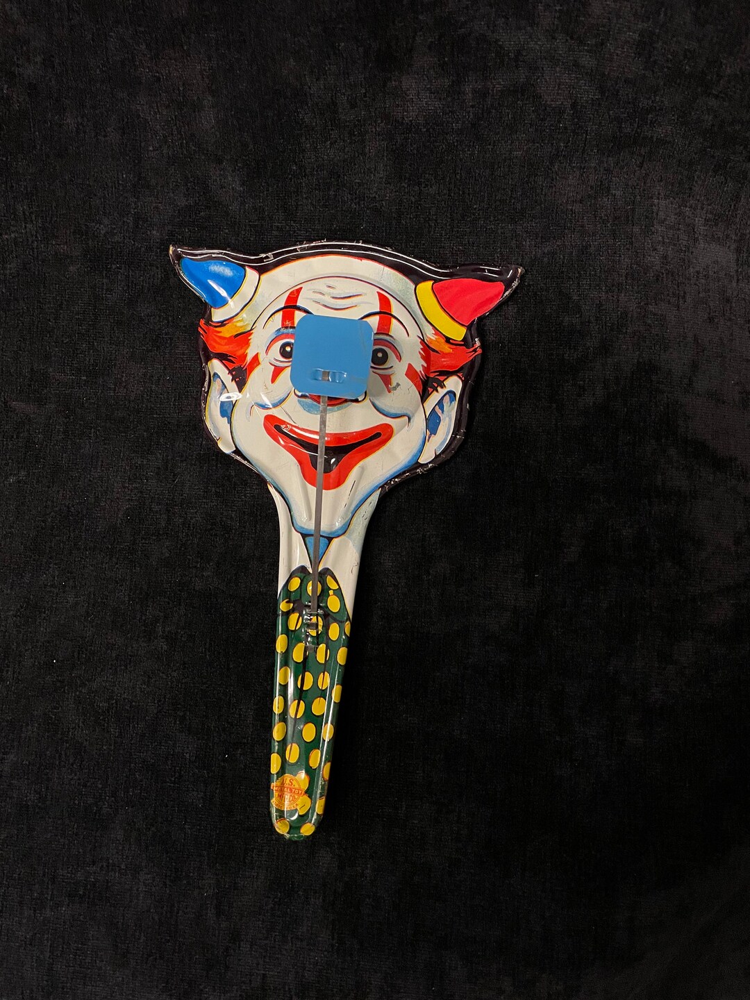 Clown Clapper US Metal Toy MFG Co. Noise Makers Vintage - Etsy