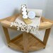 Teak Corner Shower Bench Gift Set - Etsy