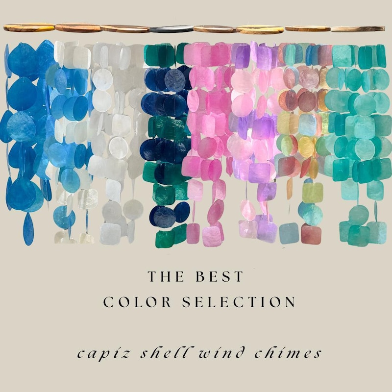 Wind Chimes Sea Glass Bells - Etsy