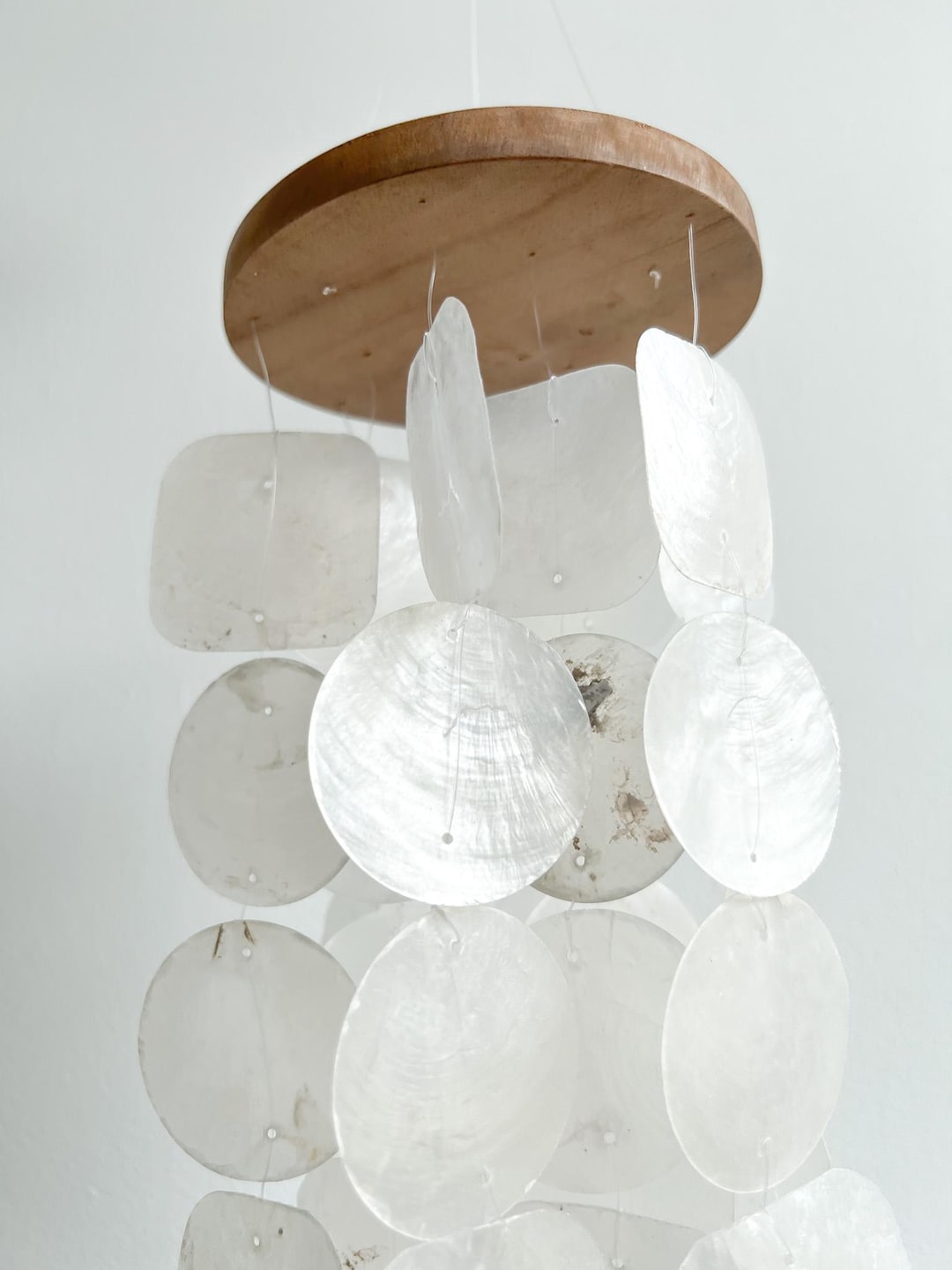 Capiz Shell Wind Chimes in Natural - Etsy
