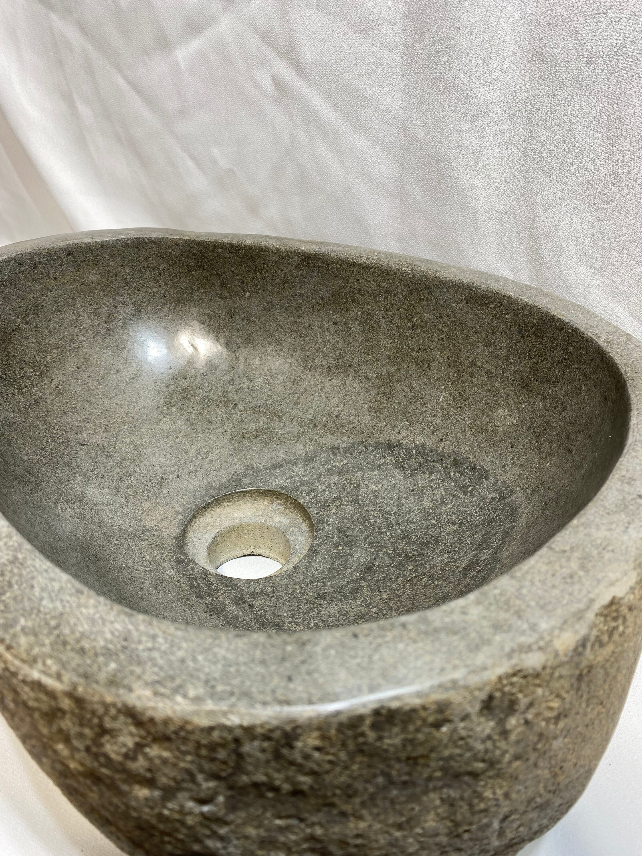 Hand-crafted, Natural River Rock Vessel Sink, Stone Sink - Etsy
