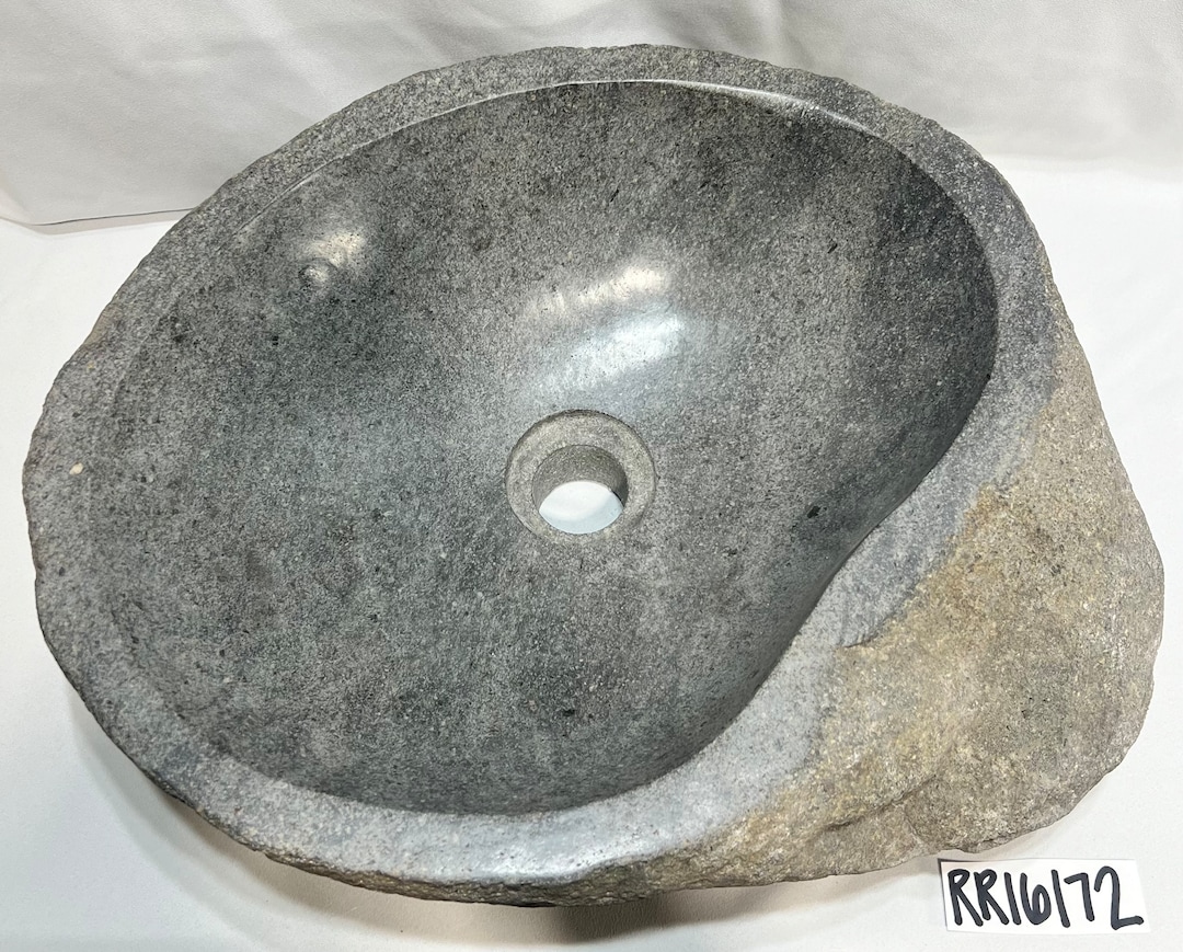 Hand-crafted River Rock Natural Vessel Sink Stone Sink - Etsy