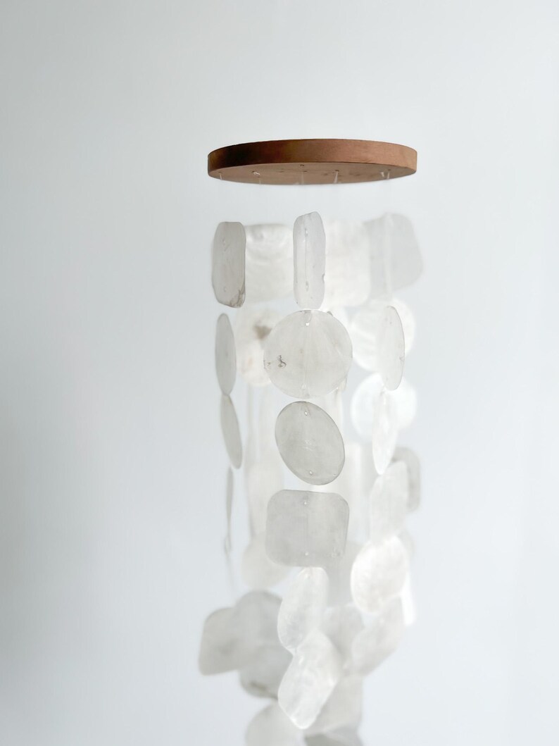 Capiz Shell Wind Chimes in Natural - Etsy