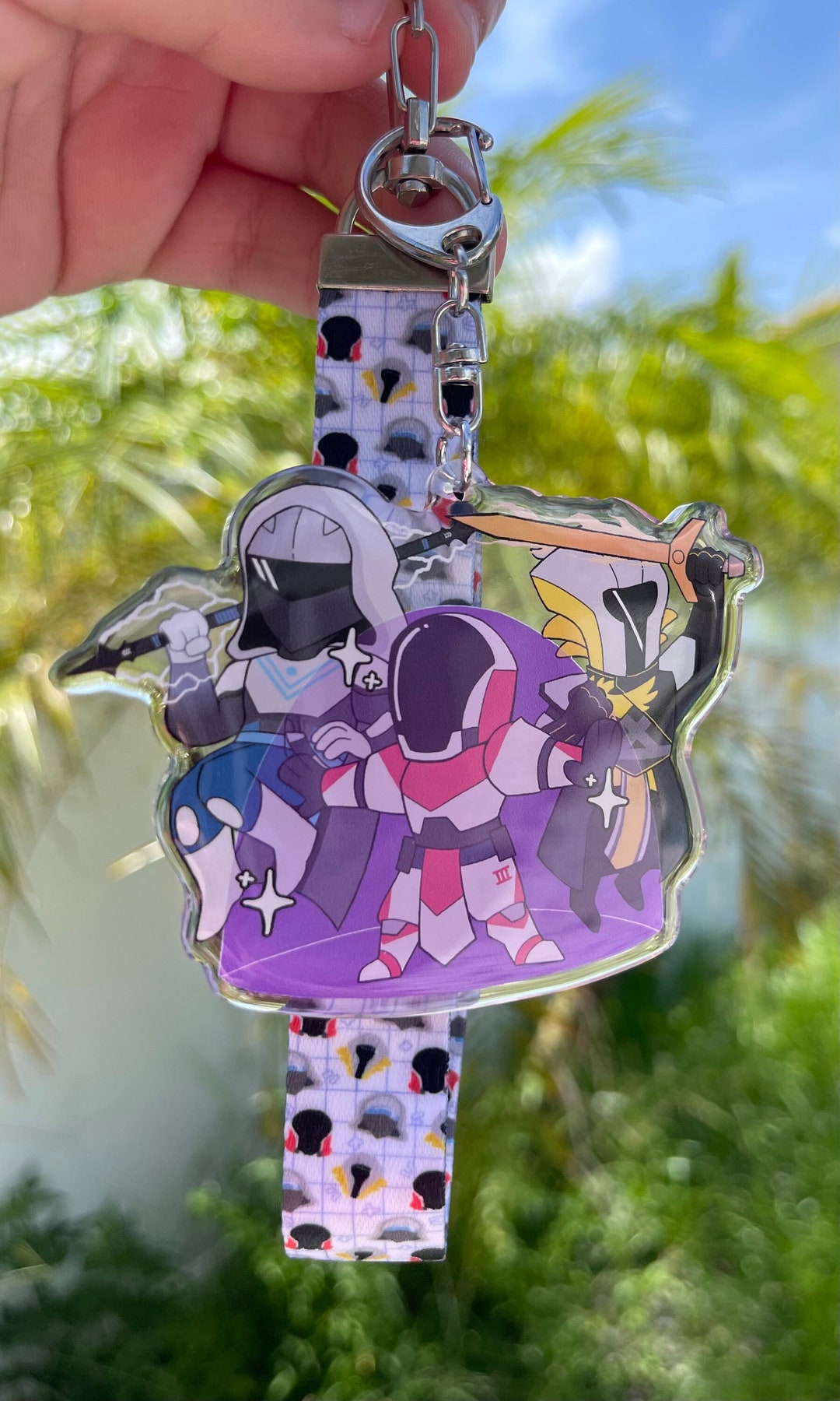 Destiny Guardians Lanyard Keychain - Etsy