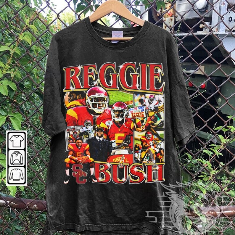 Reggie Bush Shirt Design PNG Digital Instant Download - Etsy