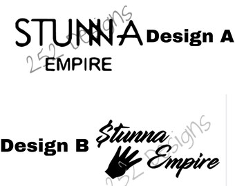 The Empire Decal | Etsy