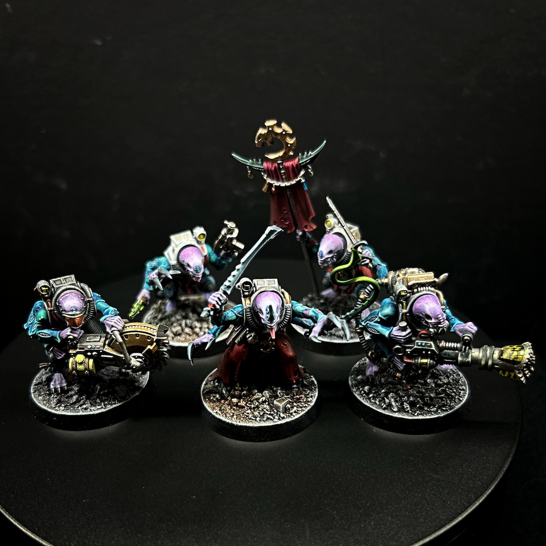 Genestealer Cults Acolyte Hybrids Painted Miniatures Warhammer 40k - Etsy