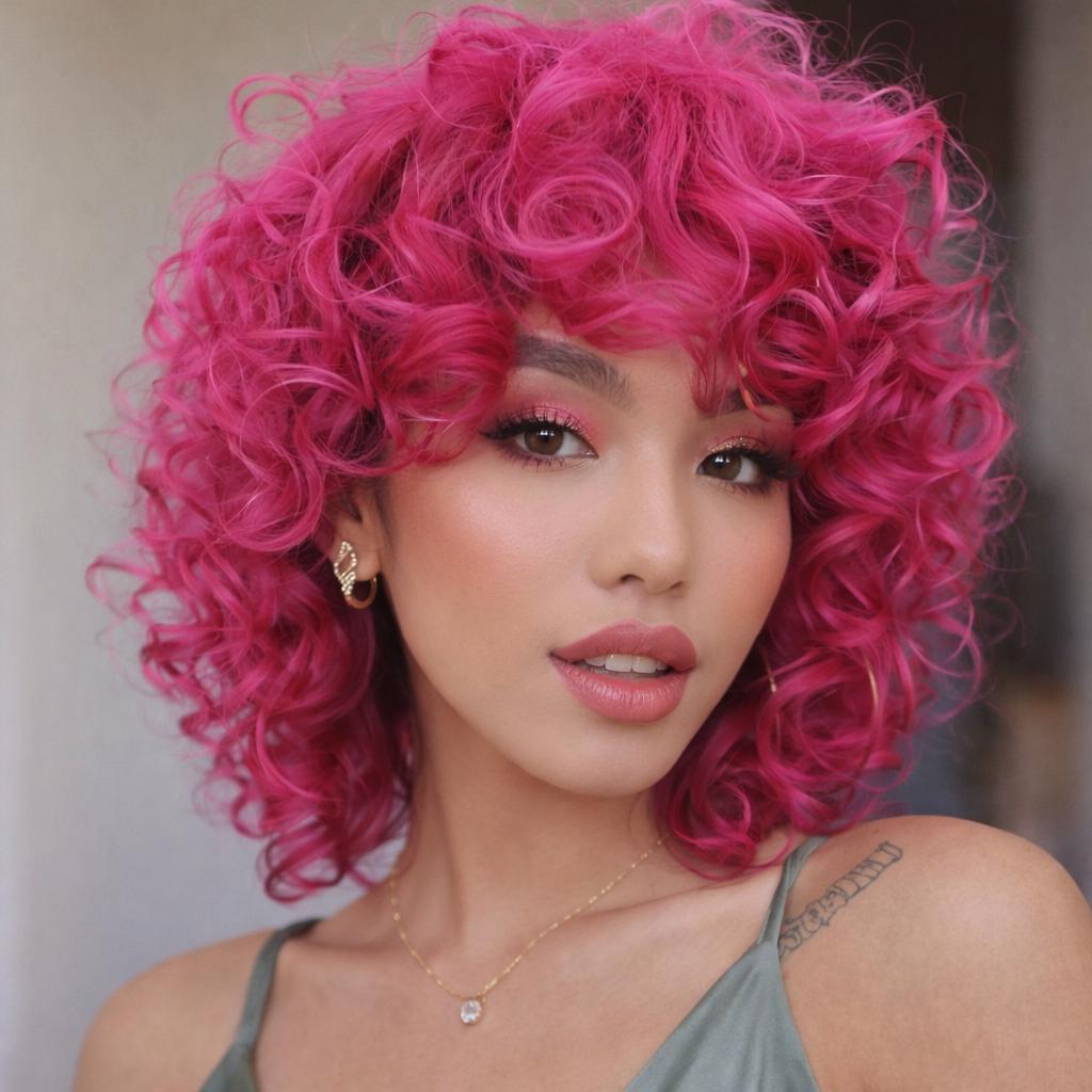 Afro Curly Hair Extension Wig 70s Style Large Bouncy Fluffy Soft ...