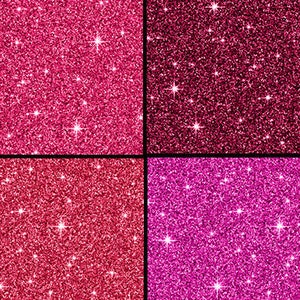 Valentine Glitter Digital Paper Junk Journal Kit Basic Papers Printable ...