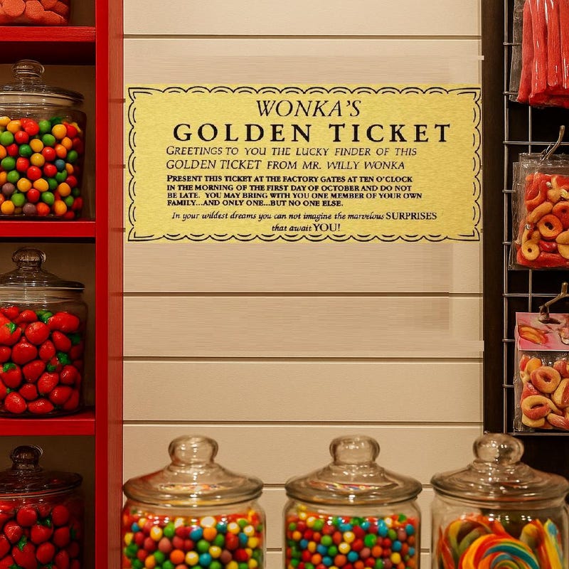 Willy Wonkas Factory Signs - Etsy