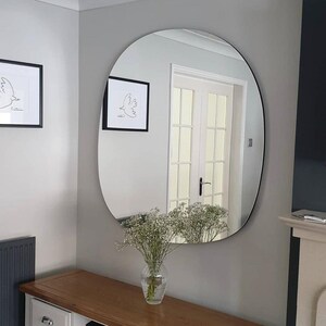 Ufisy Irregular Mirror Wall Decor Home Design Asymmetrical Decorative ...