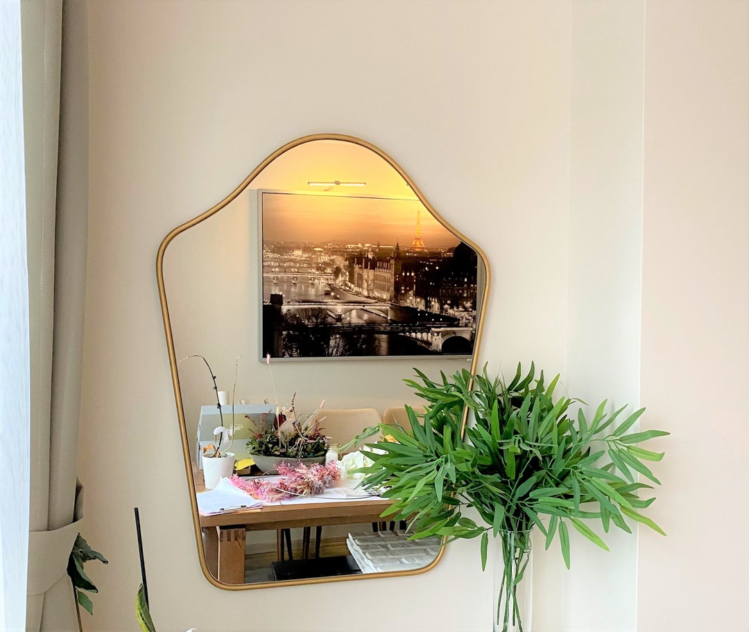 Asymmetrical Mirror Home Decor,irregular Mirror,aesthetic Mirror Wall ...