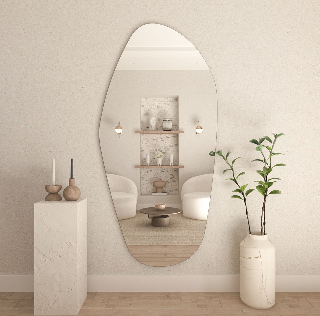 Ephesus Irregular Full Length Unique Mirror Asymmetrical Full Body ...