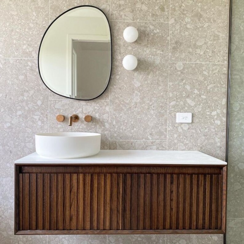 Inna Asymmetrical Mirror Wall Decor Irregular Mirror Home - Etsy