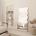 Curved Irregular Body Mirror Aesthetic Home Mirror Full Length Mirror ...