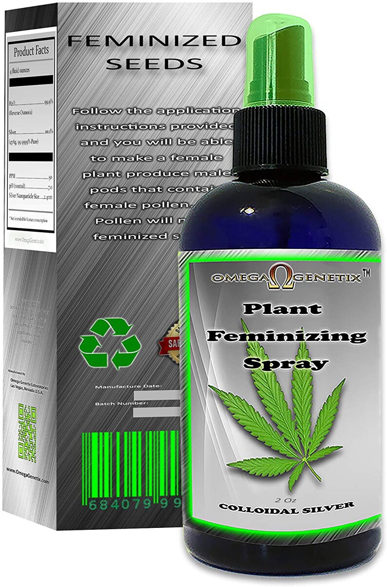 Plant Feminizing Spray 2 Oz Bottle - Etsy