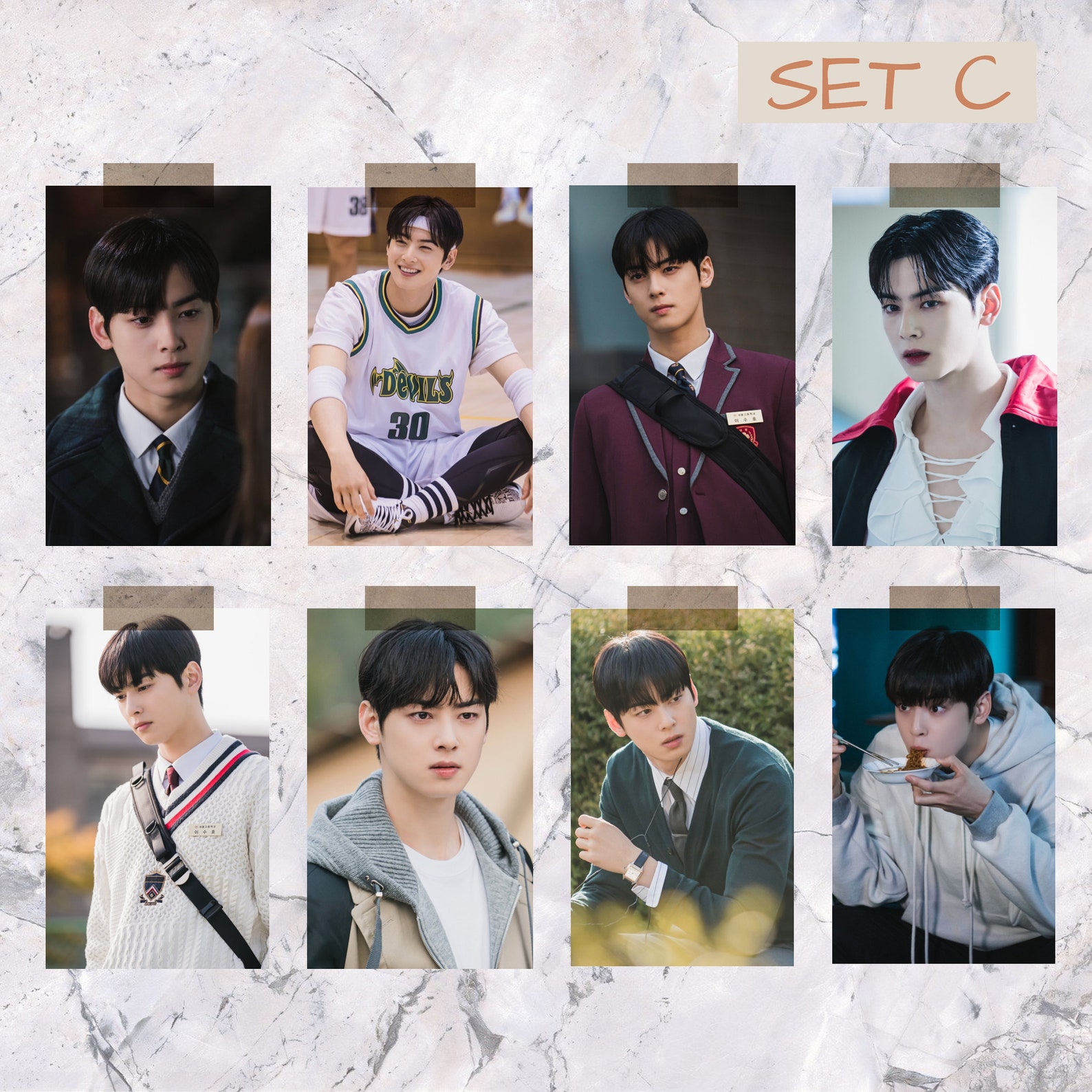 8 Cha Eun-woo Polaroid Styled Photocards Spotify code Astro | Etsy 8 Cha Eun-woo Polaroid Styled Photocards Spotify code Astro | Etsy