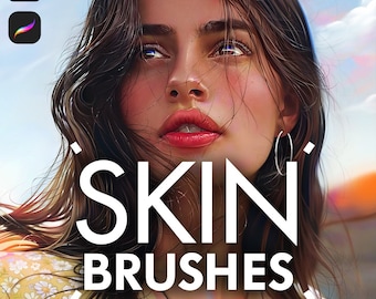 Skin Brushes for Photoshop and Procreate - Etsy