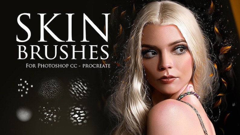 Skin Brushes for Photoshop and Procreate - Etsy