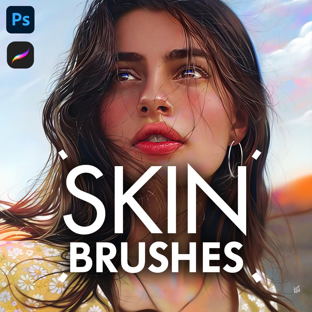 Skin Brushes for Photoshop and Procreate - Etsy