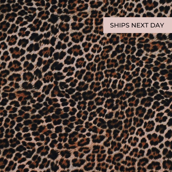 Cheetah Print Fabric - Etsy