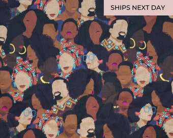 Black History Fabric | Etsy