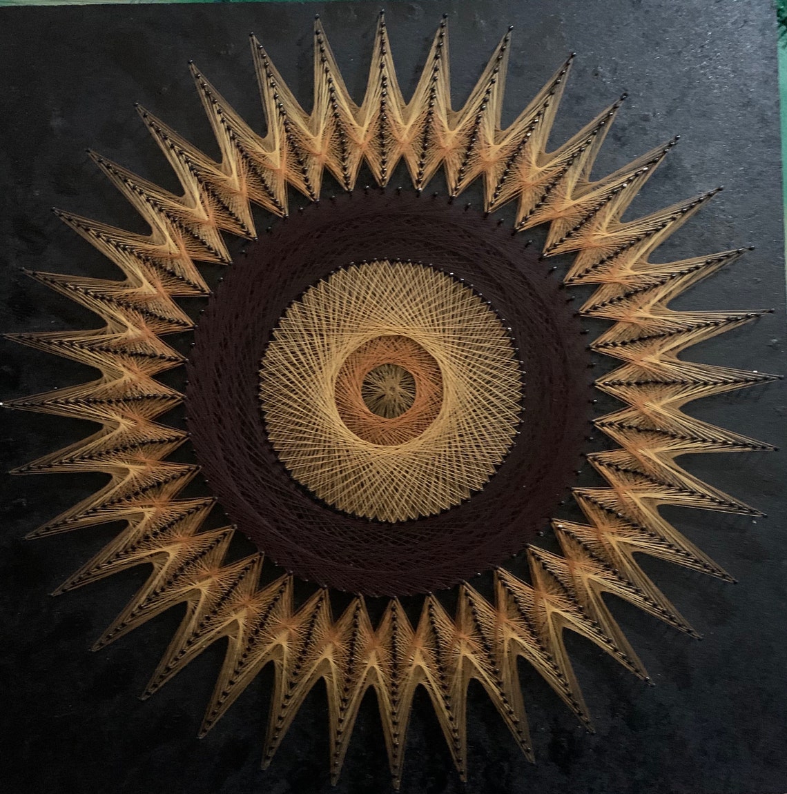 String Art Mandala | Etsy