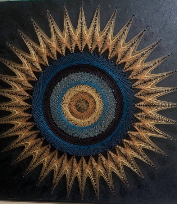 String Art Mandala | Etsy
