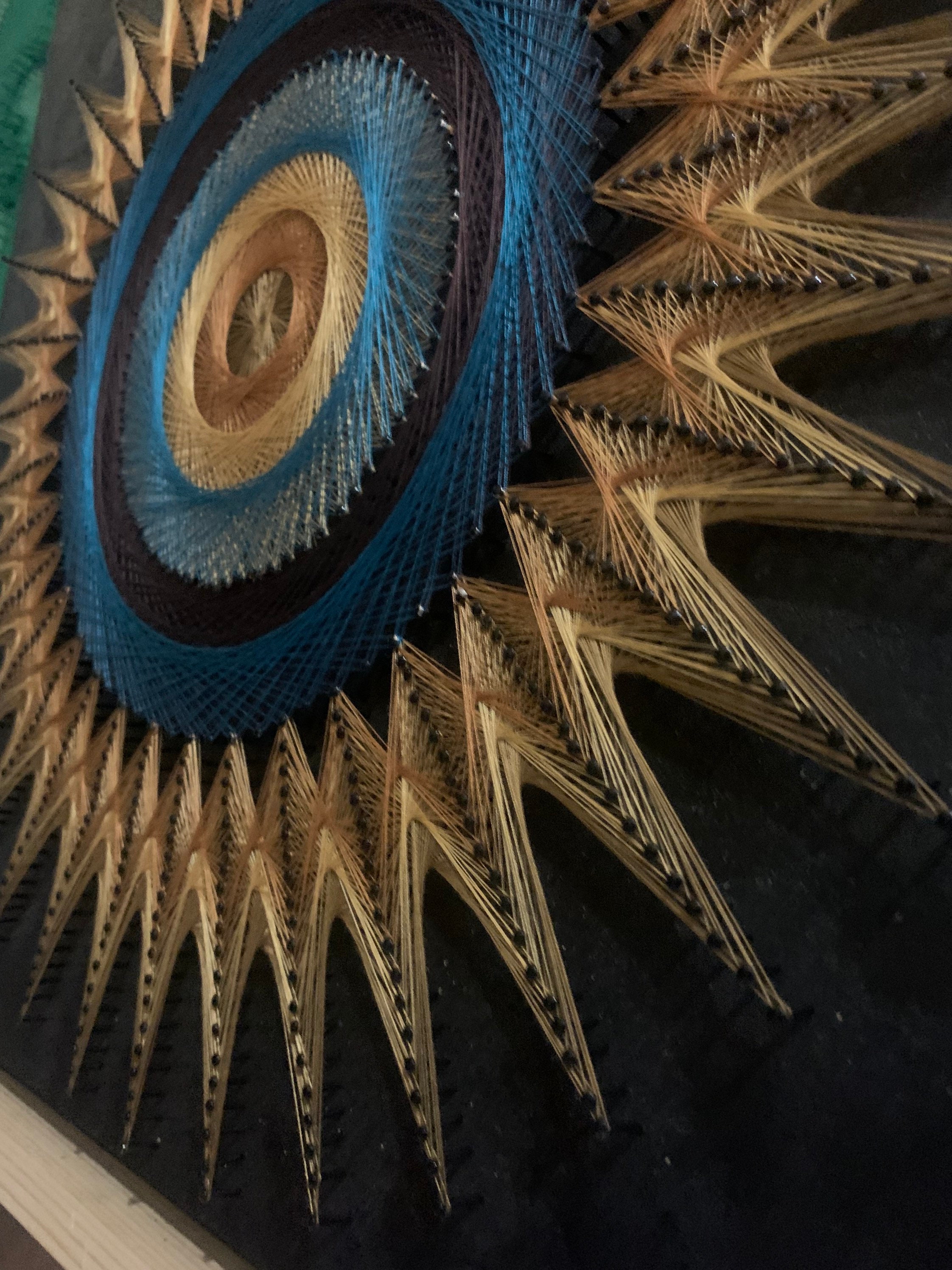 String Art Mandala | Etsy