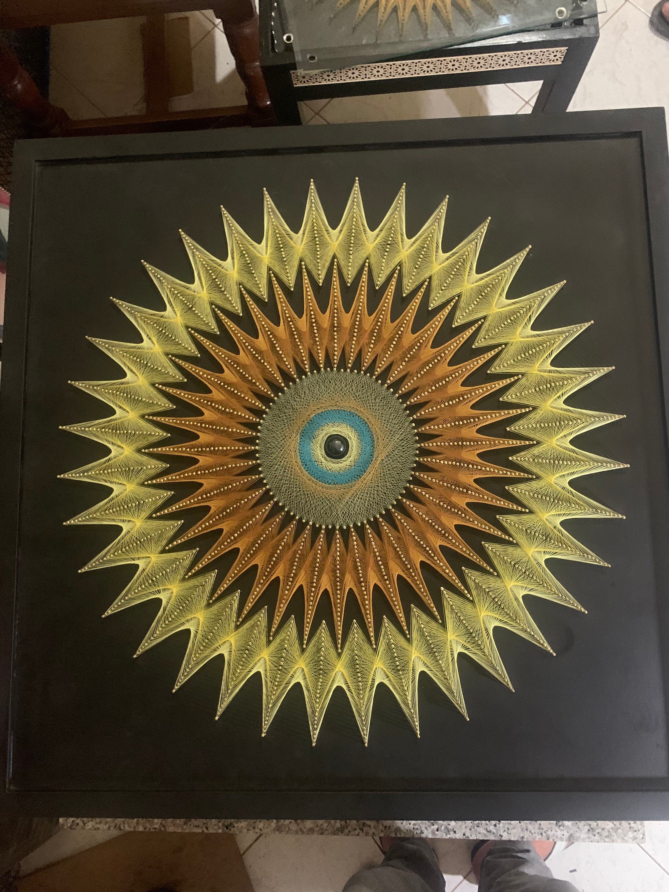 String Art Mandala - Etsy