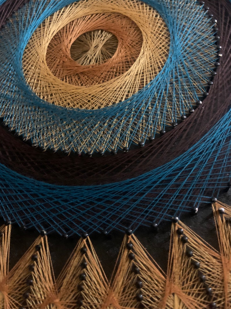 String Art Mandala | Etsy