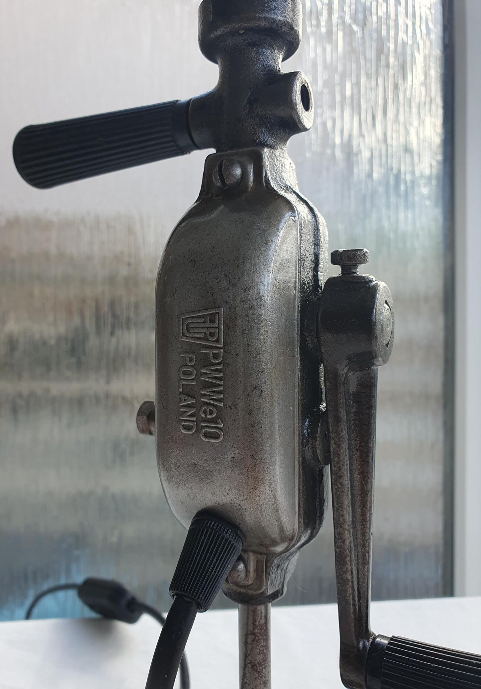 Bespoke Vintage Hand Drill Spot Light - Etsy