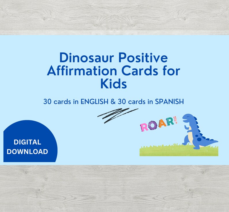 Set of 30 Printable Affirmations for Kids, Positive & Motivational ...