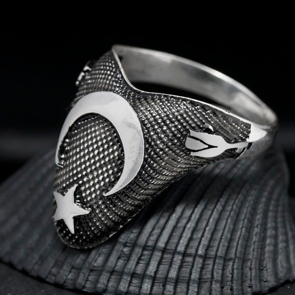 Ottoman Silver Ring - Etsy