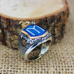 Kayi Tribe Dirilis Ertugrul Symbol IYI Solid 925 Sterling Silver Men's ...