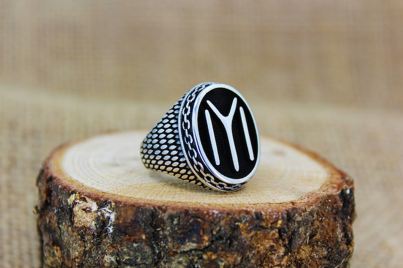 Kayi Tribe Dirilis Ertugrul Symbol IYI Solid 925 Sterling - Etsy