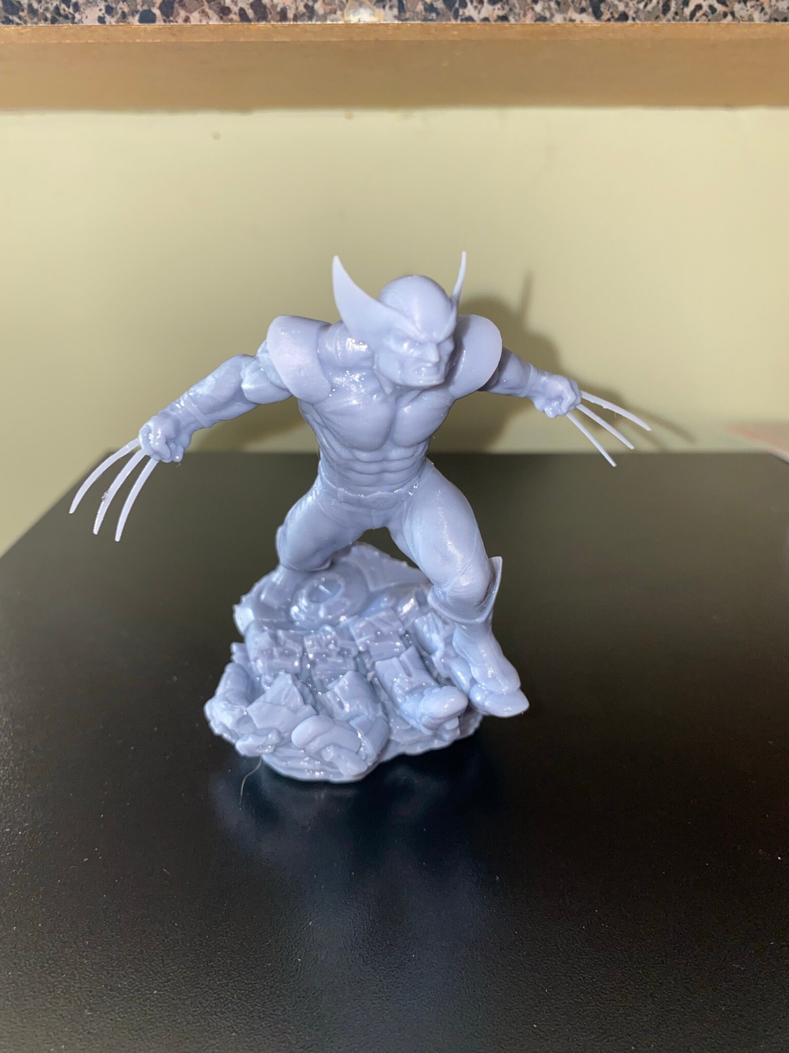 Wolverine Miniature Statue - Etsy