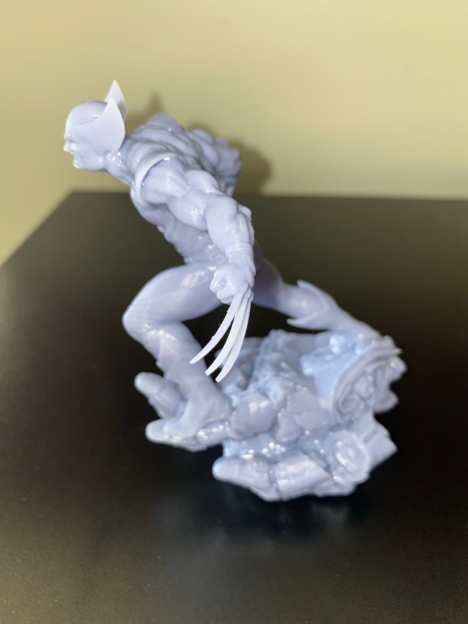 Wolverine Miniature Statue - Etsy