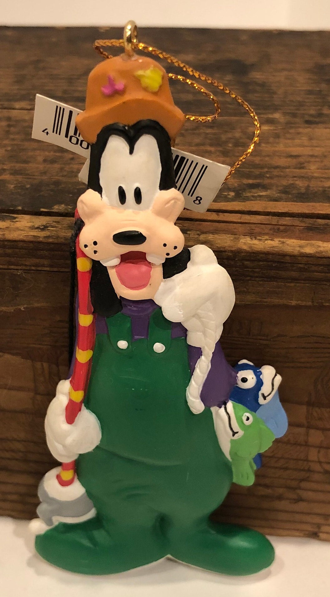 Rare Vintage the Walt Disney Company Goofy Fisherman Christmas - Etsy