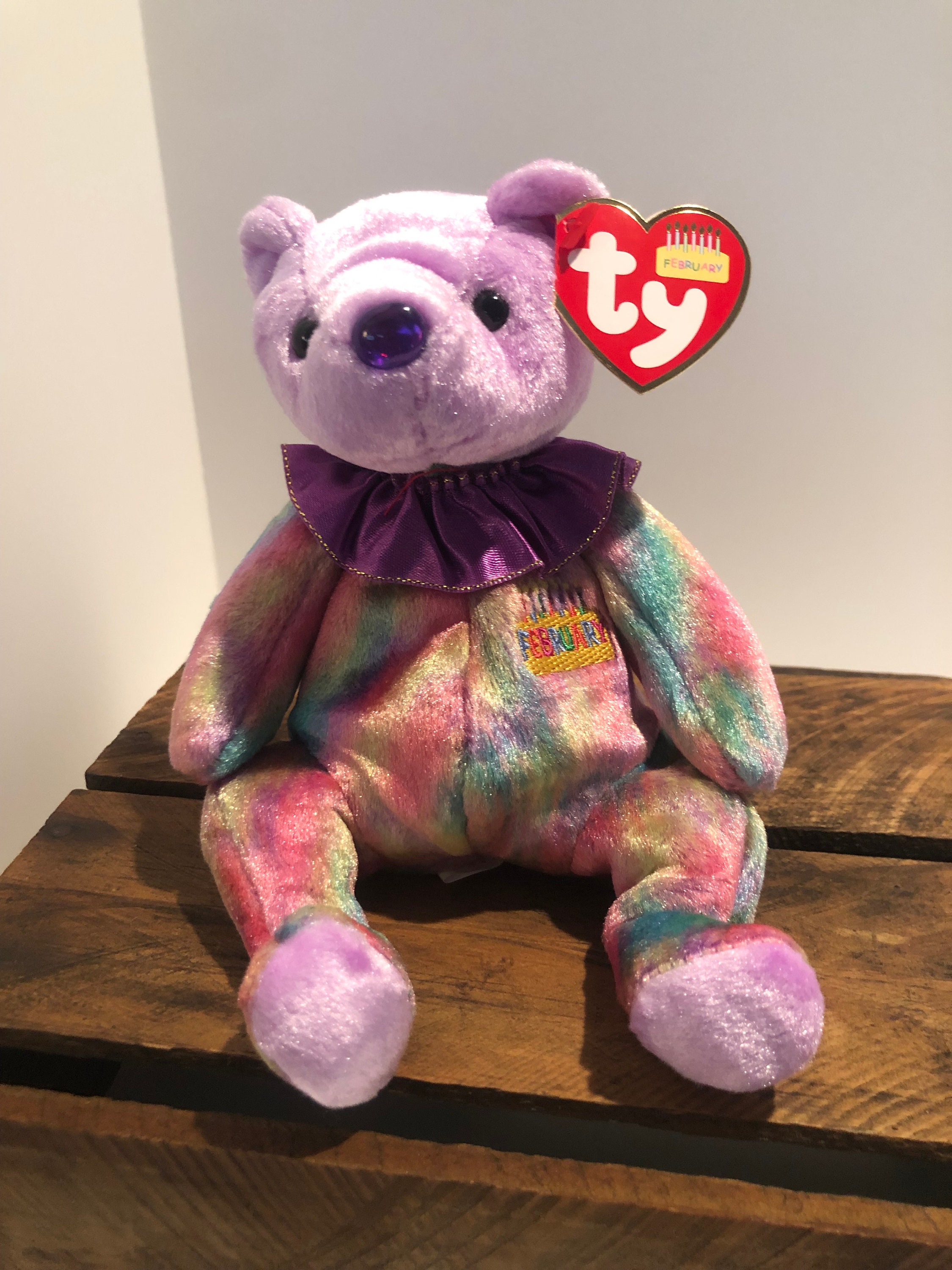 Ty Beanie Baby Valentine/february Collection Romance smooch Valentina ...