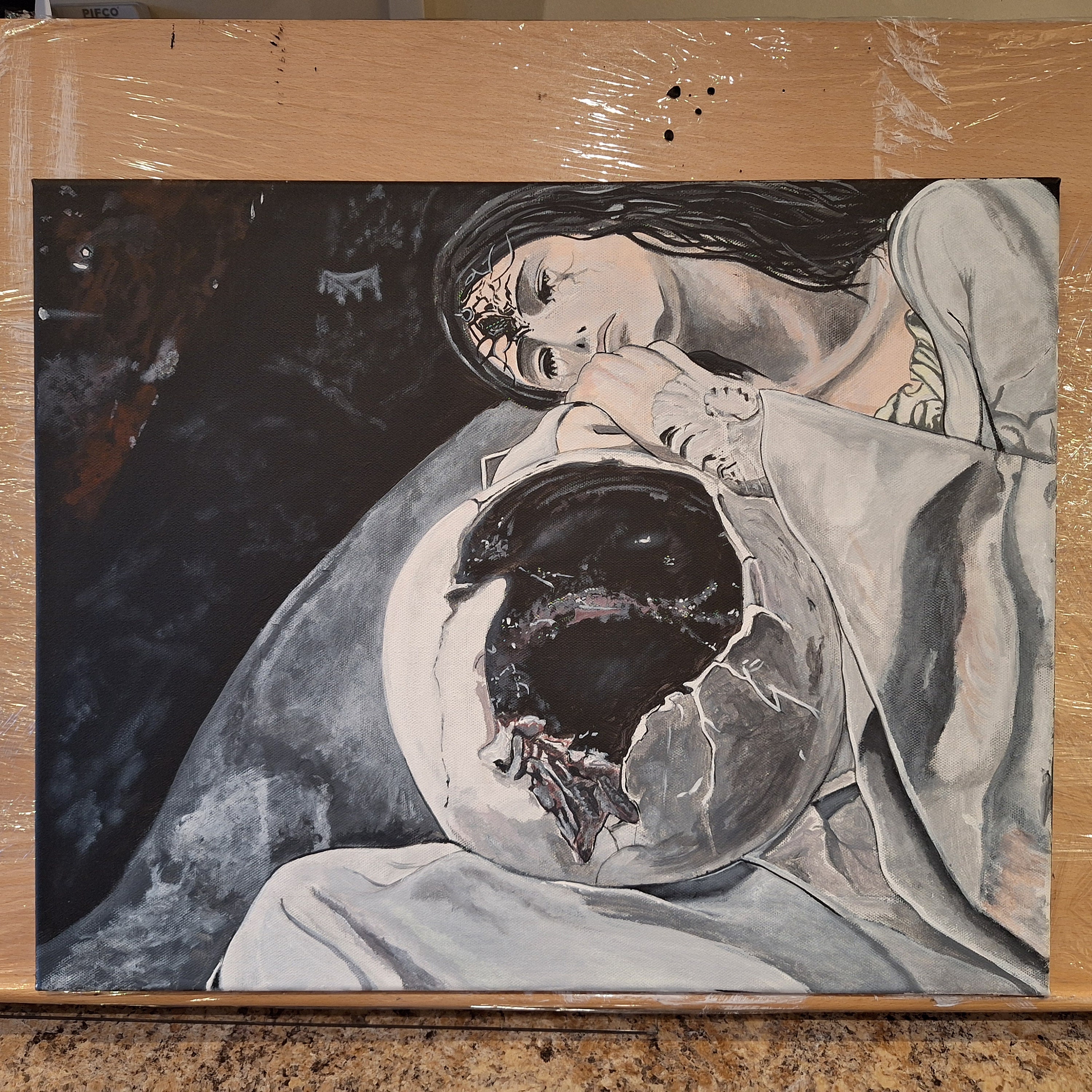 Filianore: Dark Souls 3 Ringed City DLC / 20 X 16 Original Acrylic ...