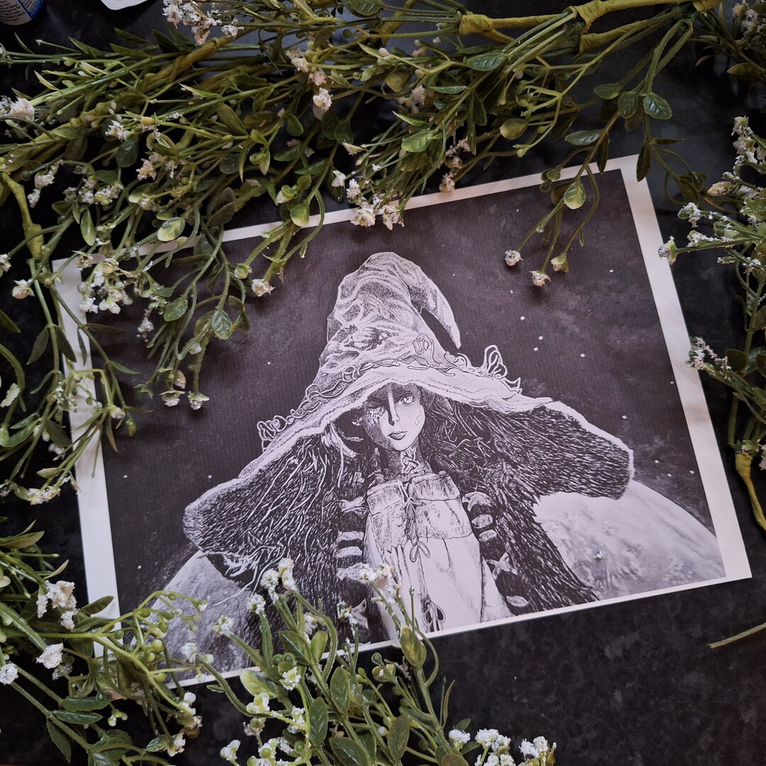 Elden Ring: Moon Witch Ranni / A4 Print 220g/m2 100lb Medium Grain ...