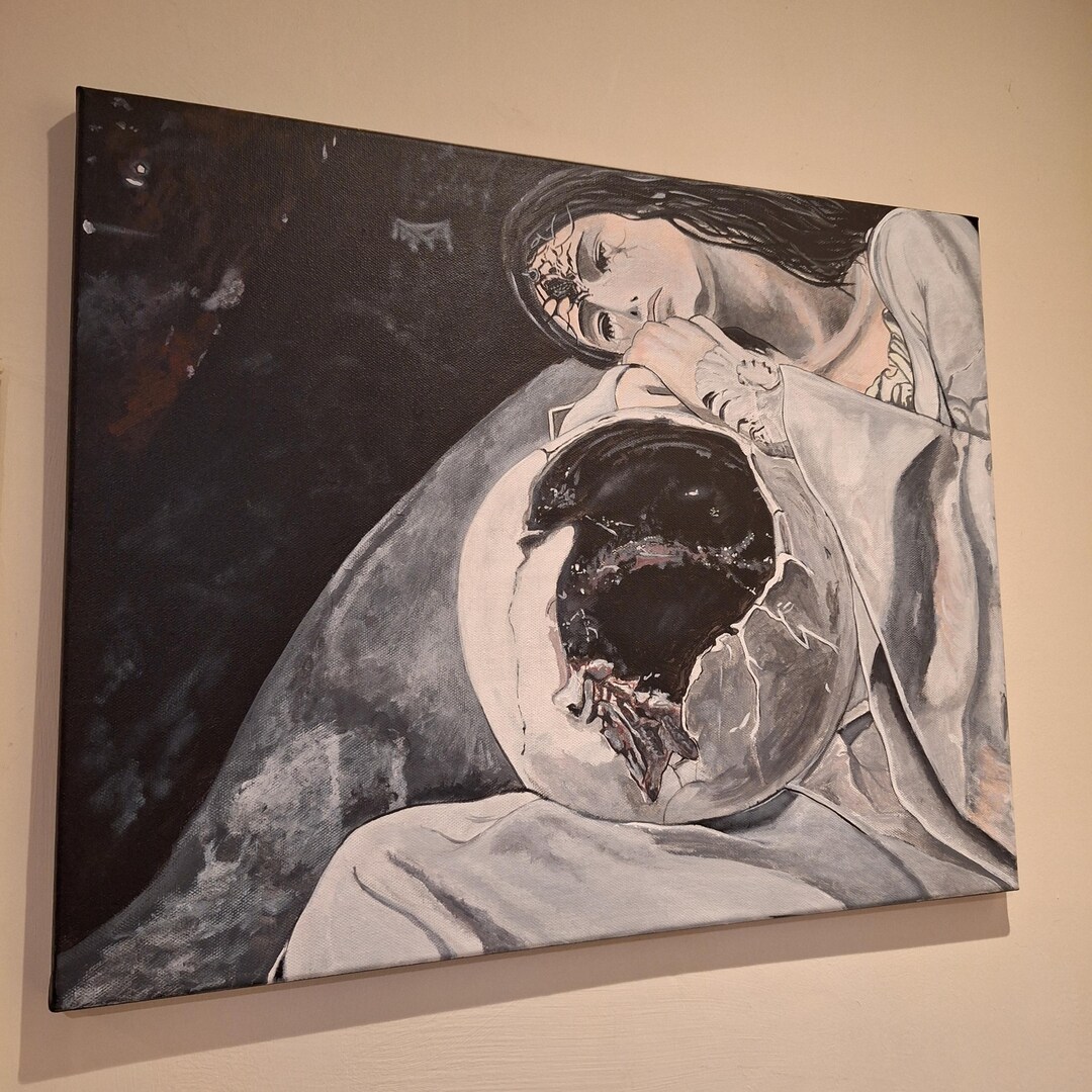 Filianore: Dark Souls 3 Ringed City DLC / 20 X 16 Original Acrylic ...