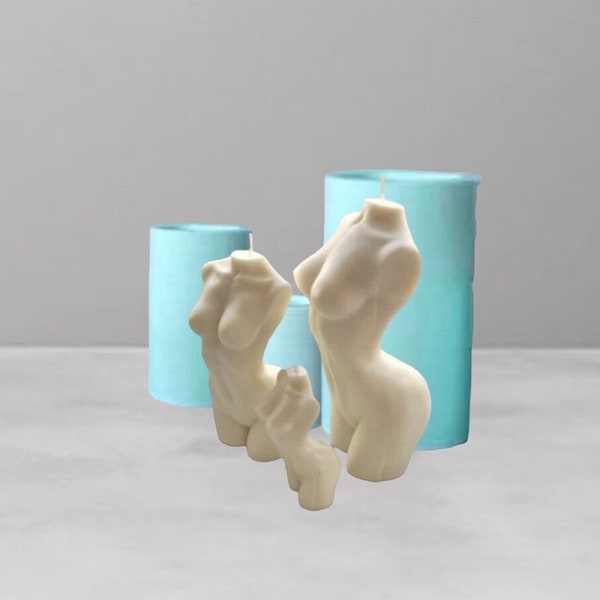Silicone Female Body Molds - Etsy
