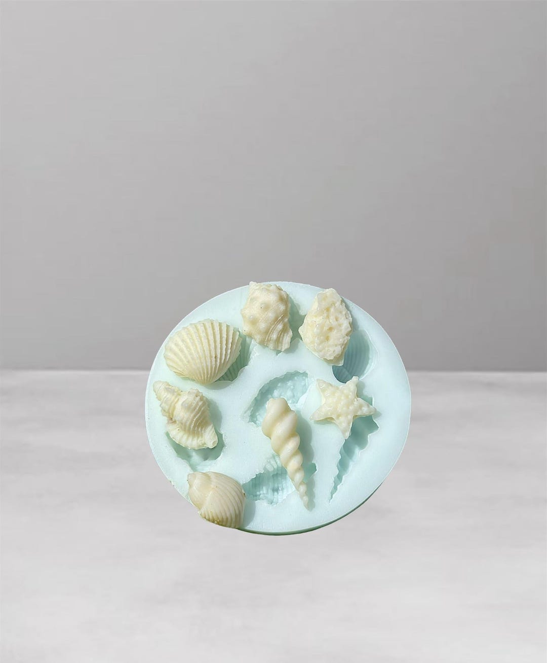 Silicone Mold of Mini Sea Life Set 7 in 1 Handmade Ocean Life Set ...